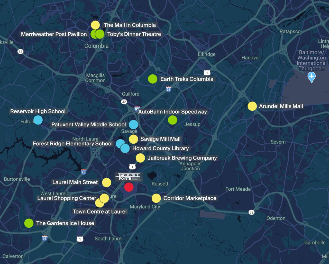 Amenities - Paddock Pointe